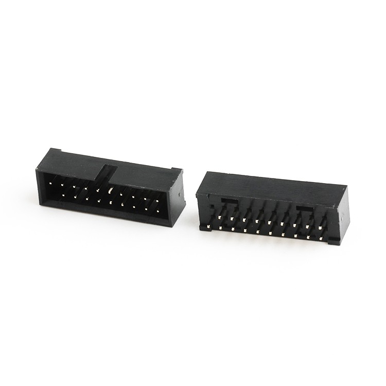2.0MM Pitch Box Header Black Color USB 3.0 Male Dip Type vertical 19P ...