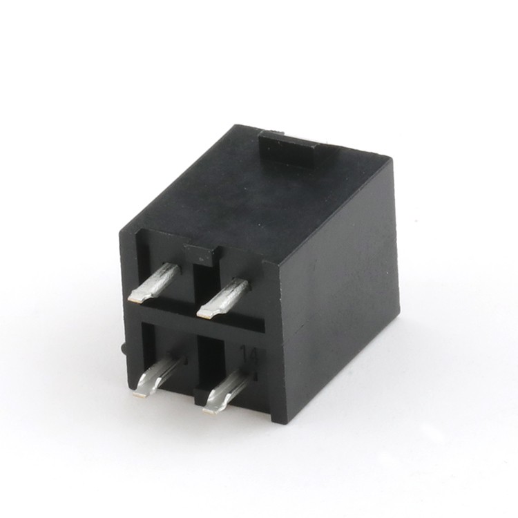 ATX 2*2Pin 4P Power Connector Black Color Vertical DIP Type Wafer Power ...
