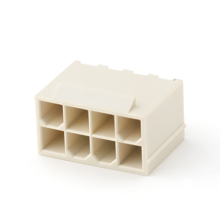 Dip Type ATX Power Male Connector 8Pin Natural Color Vertical 4.2MM ...