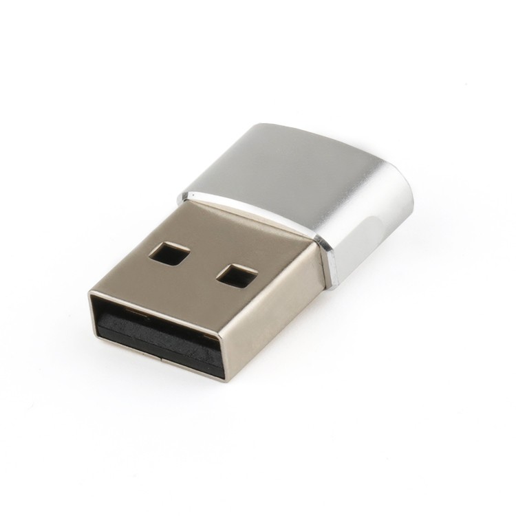 USB OTG Connector Plug Jacket USB 3.1 C Female to USB 2.0 A Male Adapter